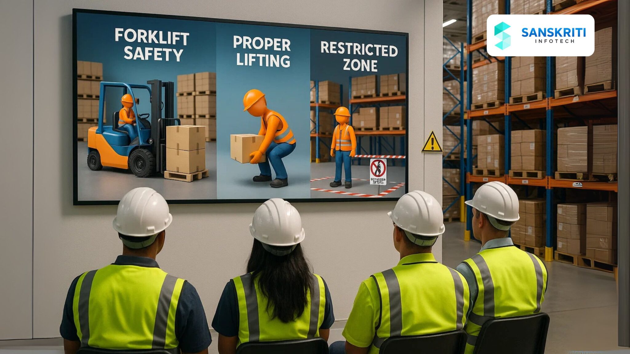 Employee Safety Onboarding: 3D Animation for Warehousing Teams