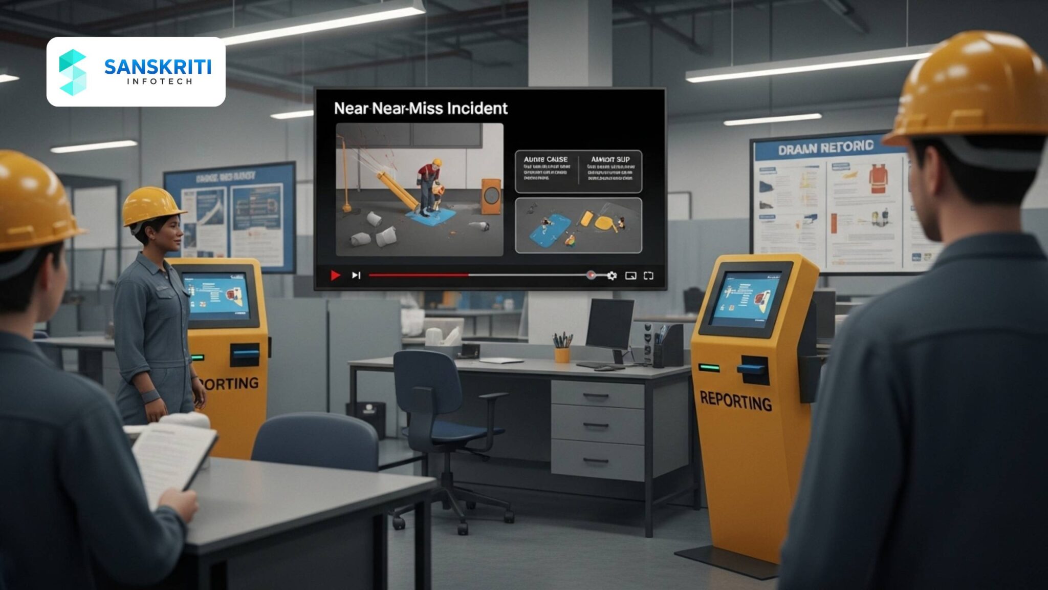 Near Miss Reporting Training: Improve Incident Culture with 3D Animation