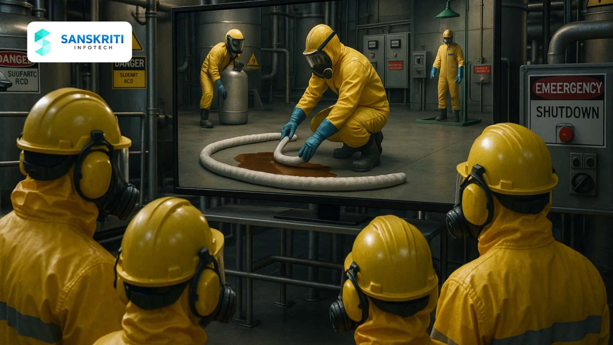 3D Spill Response Training Videos for Chemical Plants
