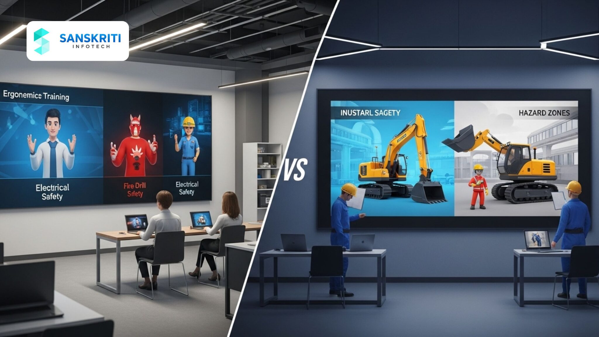 3D Workplace Safety Training for Office vs. Industrial Settings: Key Differences